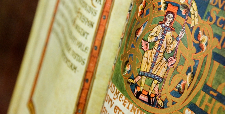 two postdocs working on the early history of the codex in Oslo ...